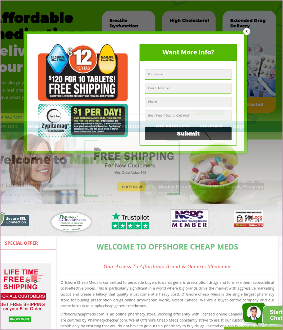 Express Canadian Drugs Review - Not Recommended Product ...
